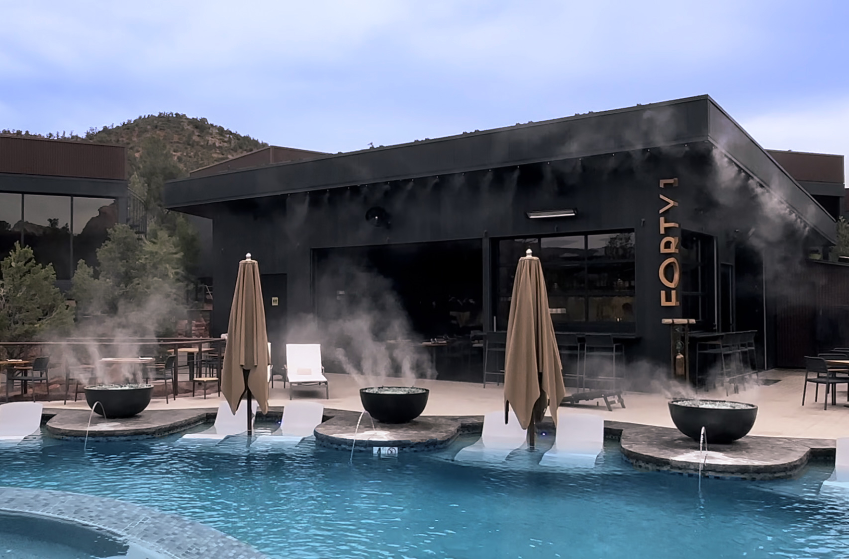 Outdoor Misting Systems For Cooler Backyards | SolarTech